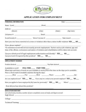 Join Our Team - My Lawn